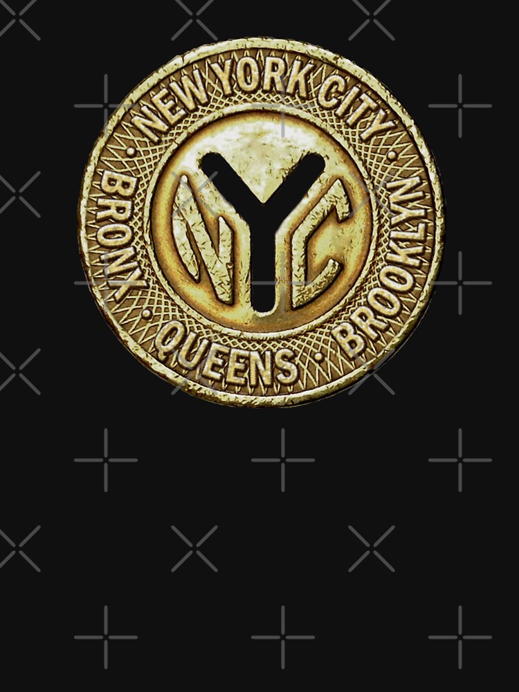 "NYC Token - New York Subway Train" Essential T-Shirt for Sale by ...