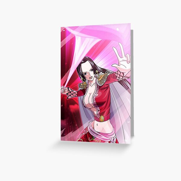 Boa Hancock One Piece Greeting Card For Sale By Cherylbogan938