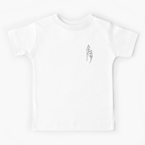 "Gojo Satoru Infinite Void Hand Sign" Kids T-Shirt for Sale by LDmedia ...