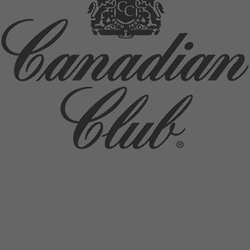 "CANADIAN CLUB WHISKY logo" Sticker for Sale by MyriamCassin | Redbubble