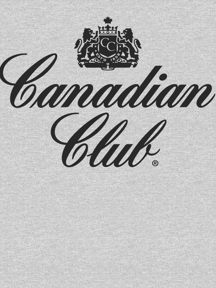 "CANADIAN CLUB WHISKY logo" T-shirt for Sale by MyriamCassin ...