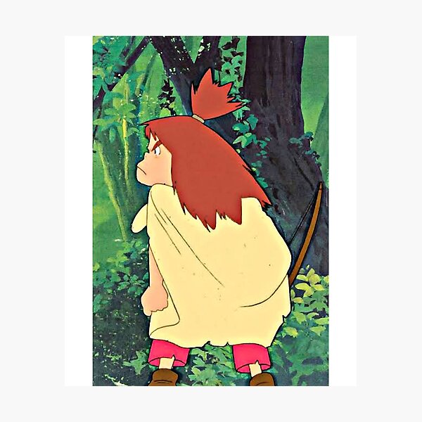 Lámina fotográfica «Jimsy future boy conan - personaje de una serie de ...