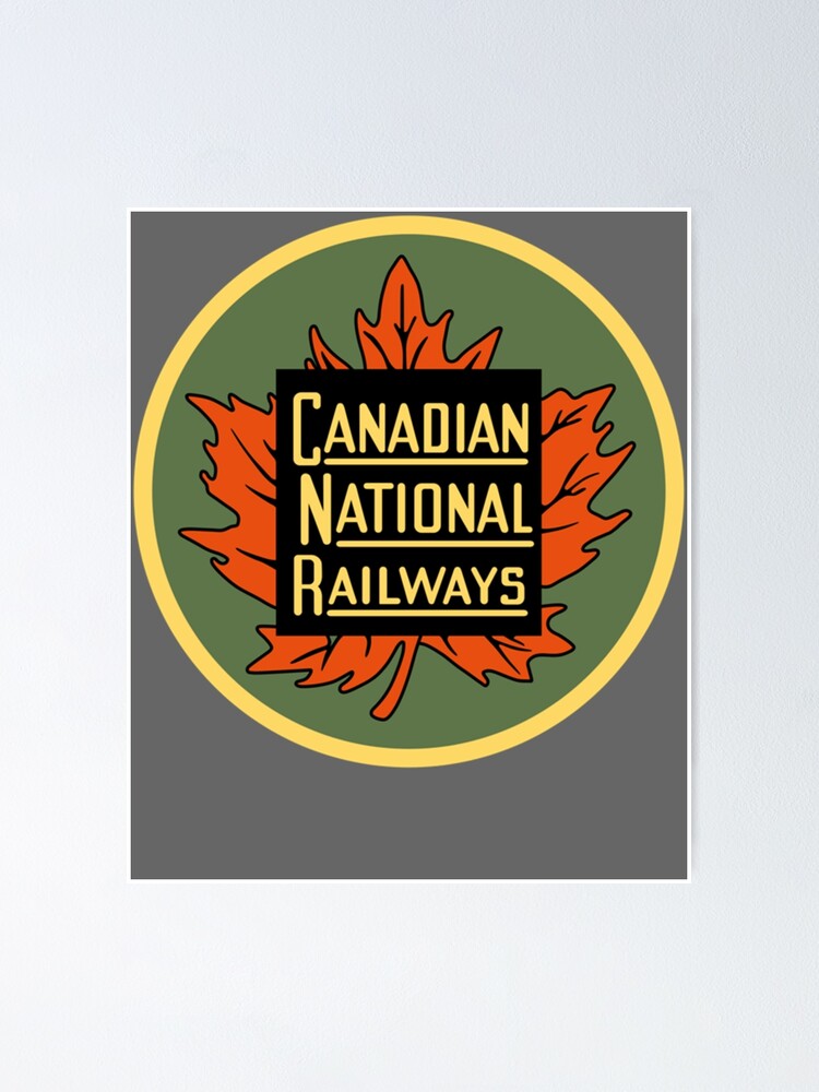 "Canadian National Railways (CNR) Classic Logo" Poster for Sale by ...