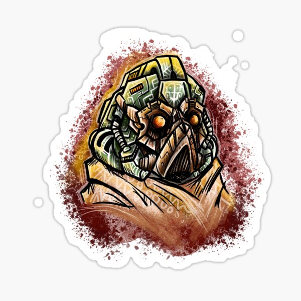 "Nomad" Sticker for Sale by Rubo82 | Redbubble