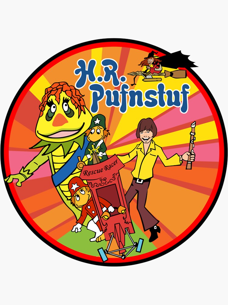 "HR H R Pufnstuf Puff Stuff Puff n stuff Shirt Sticker Hoodie Mask ...