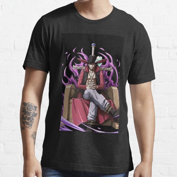 "Mihawk One Piece" T-shirt for Sale by AmandaSmith845 | Redbubble | one ...