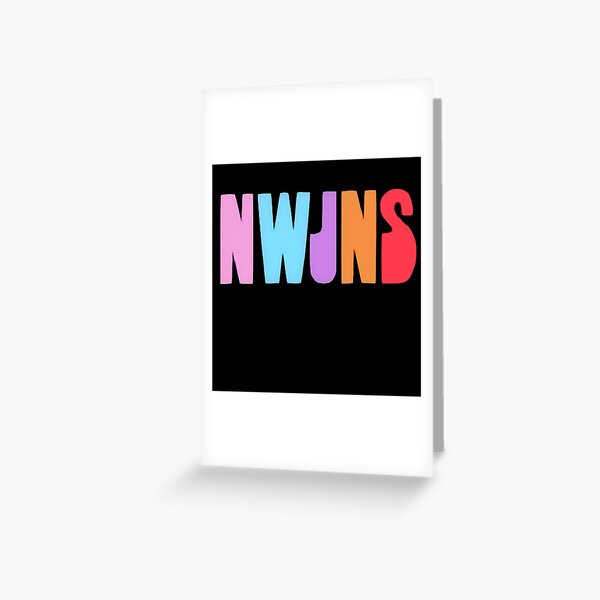 "Newjeans nwjns logo" Greeting Card for Sale by Kunlesart | Redbubble