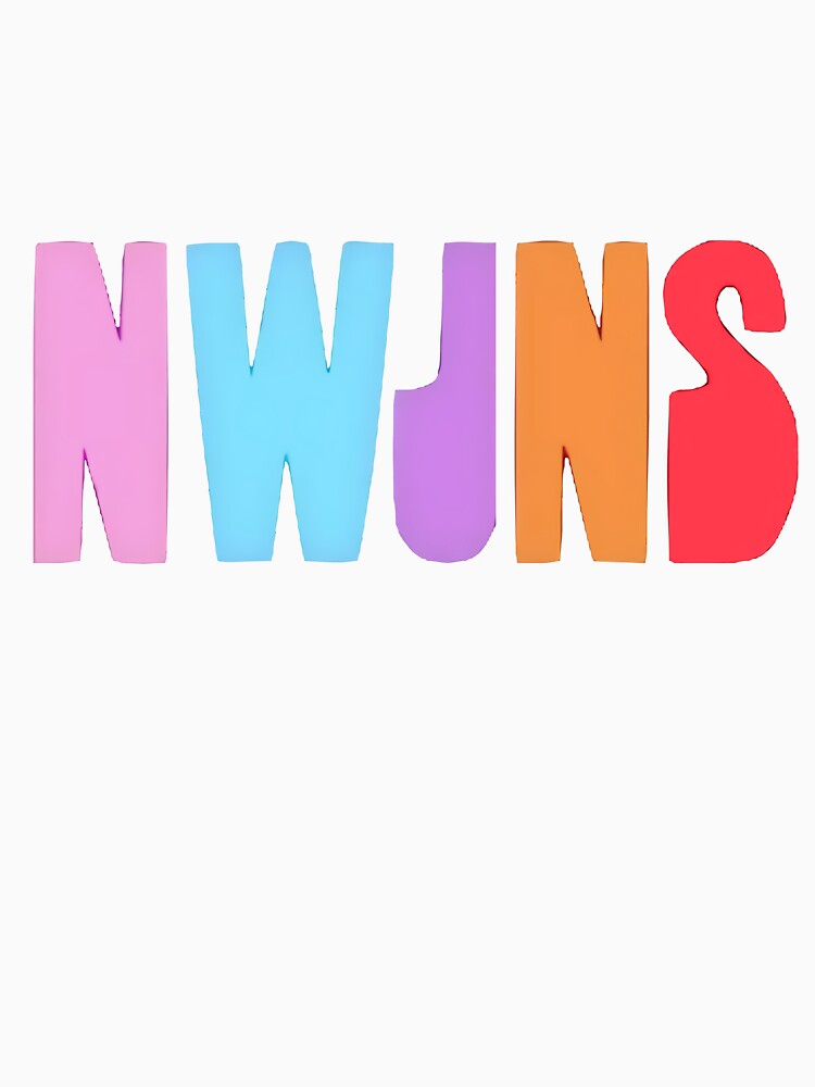 "Newjeans nwjns logo" T-shirt for Sale by Kunlesart | Redbubble | aliff ...
