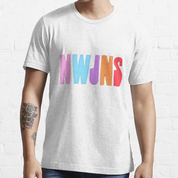 "Newjeans nwjns logo" T-shirt for Sale by Kunlesart | Redbubble | aliff ...