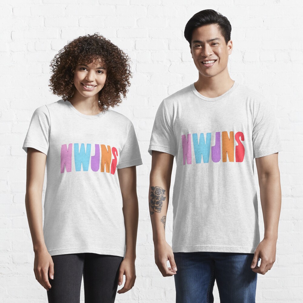 "Newjeans nwjns logo" T-shirt for Sale by Kunlesart | Redbubble | aliff ...