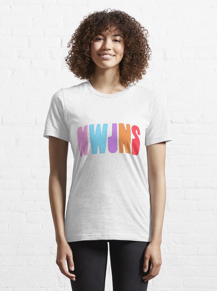 "Newjeans nwjns logo" T-shirt for Sale by Kunlesart | Redbubble | aliff ...