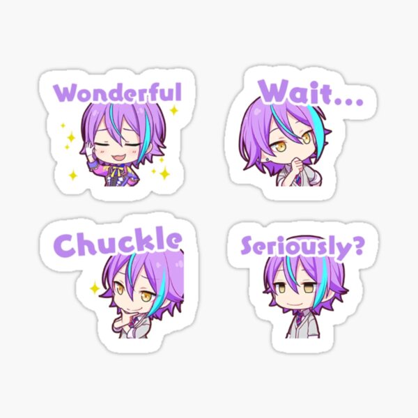 "Rui Kamishiro Set 1" Sticker for Sale by oyasuminana | Redbubble