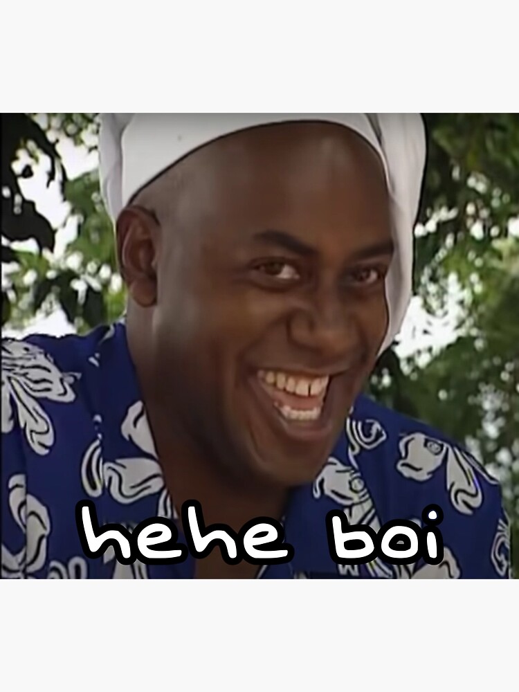 "He He Boi - Ainsley Meme" Sticker for Sale by Jabe1 | Redbubble