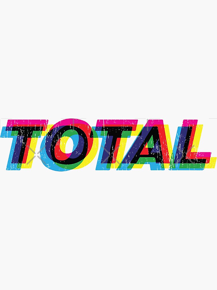 "Total peter saville" Sticker for Sale by Chocorun | Redbubble