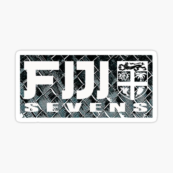 "Fiji Rugby Fan" Sticker for Sale by BeniaMinoodom | Redbubble