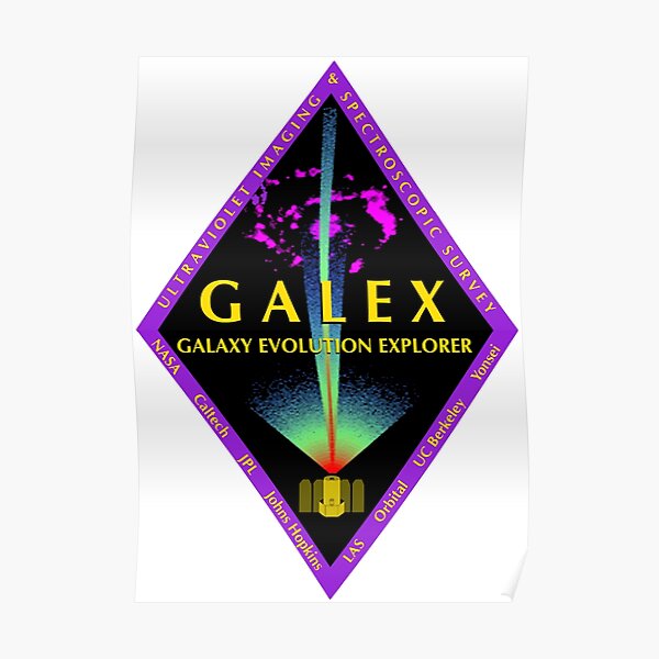 "Galaxy Evolution Explorer (GALEX) Program Logo" Poster by ...