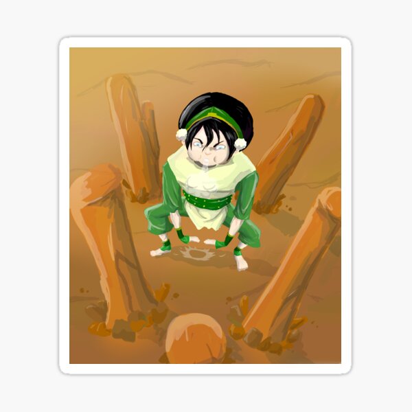 "Toph Beifong - Avatar - The Last Airbender" Sticker for Sale by ...