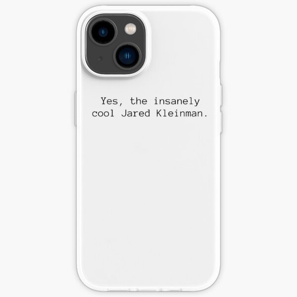"The Insanely Cool Jared Kleinman Quote (Dear Evan Hansen)" iPhone Case ...