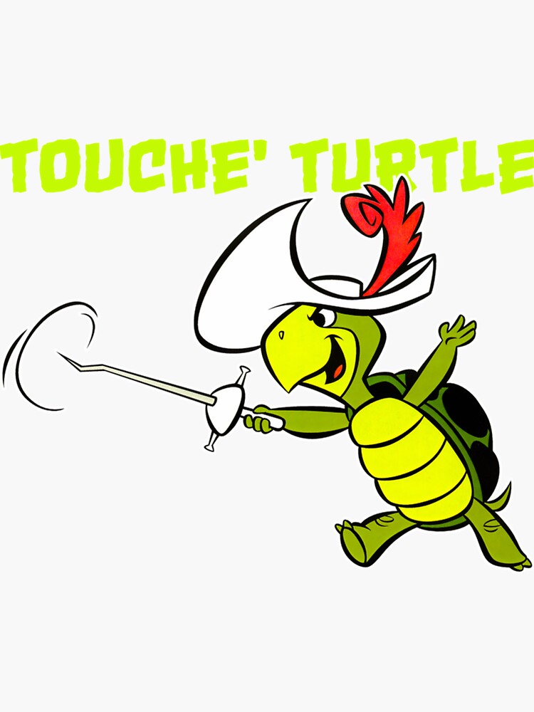 "Touche Turtle BEST SELING Limited Edition | Perfect Gift" Sticker for ...