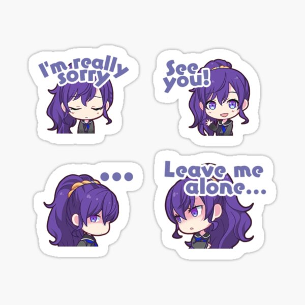 " Mafuyu Asahina Set 3" Sticker for Sale by oyasuminana | Redbubble