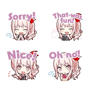 "Mizuki Akiyama Set 2" Sticker for Sale by oyasuminana | Redbubble