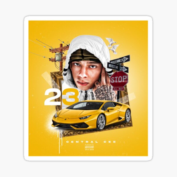 "Central Cee UK Drill - Central Cee - Central Cee UK Rapper" Sticker ...