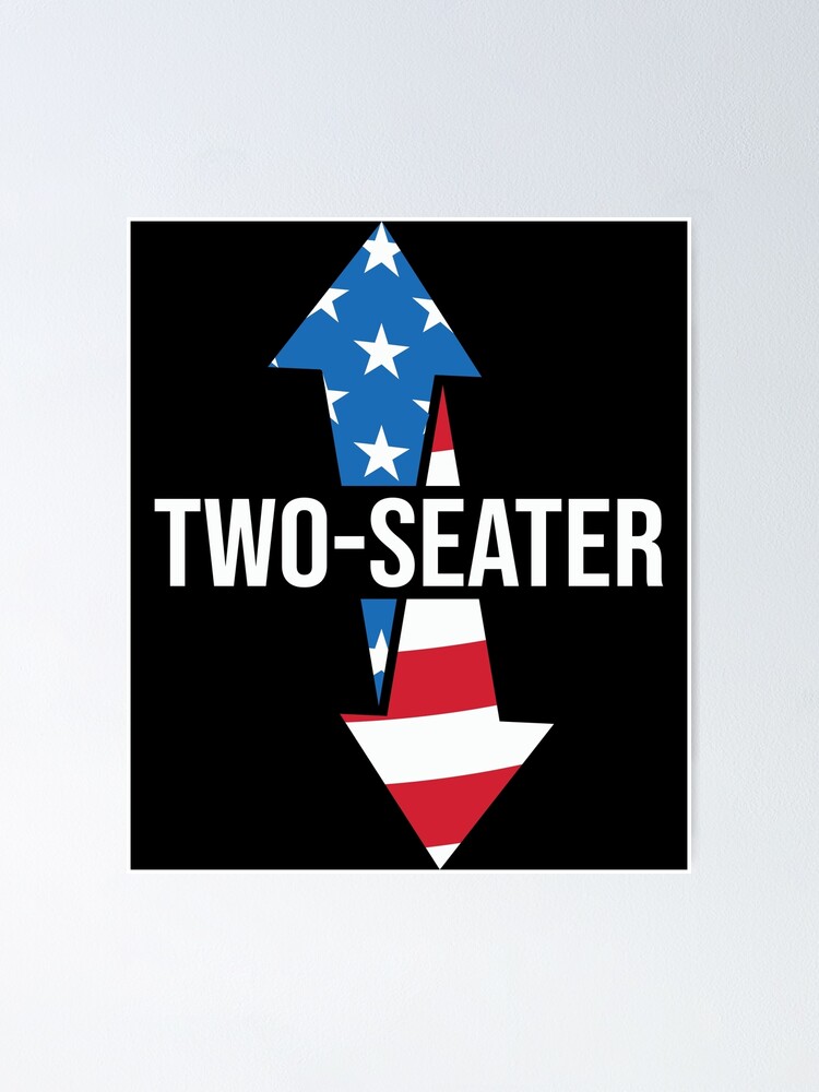 "Two-Seater-Arrow-4th" Poster for Sale by BayLack | Redbubble