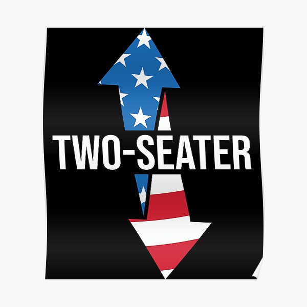 "Two-Seater-Arrow-4th" Poster for Sale by BayLack | Redbubble