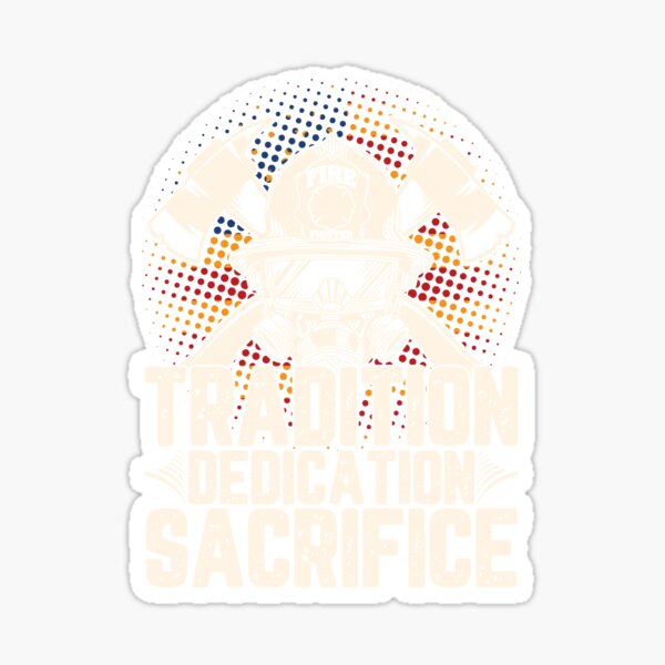 "Tradition-Dedication" Sticker for Sale by BayLack | Redbubble