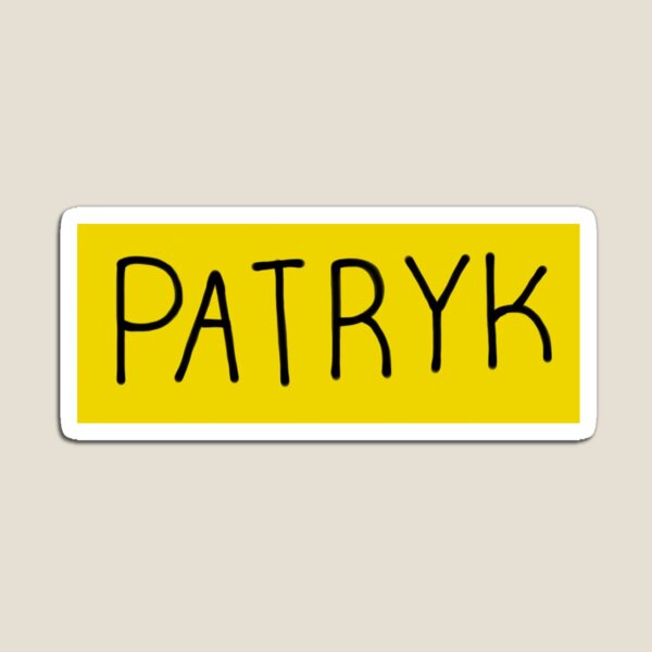 "Eddsworld- Patryk Red Army name tag " Magnet by Tajjakari64 | Redbubble
