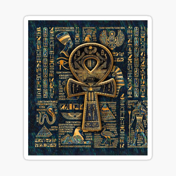 "Ancient Egypt Pharaoh God of Egypt" Sticker for Sale by Schreiterbva ...