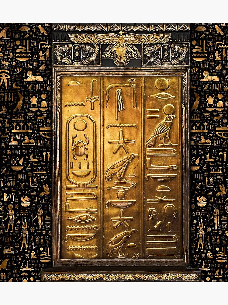 "Ancient Egypt Classical Symbols" Poster for Sale by Schreiterbva ...