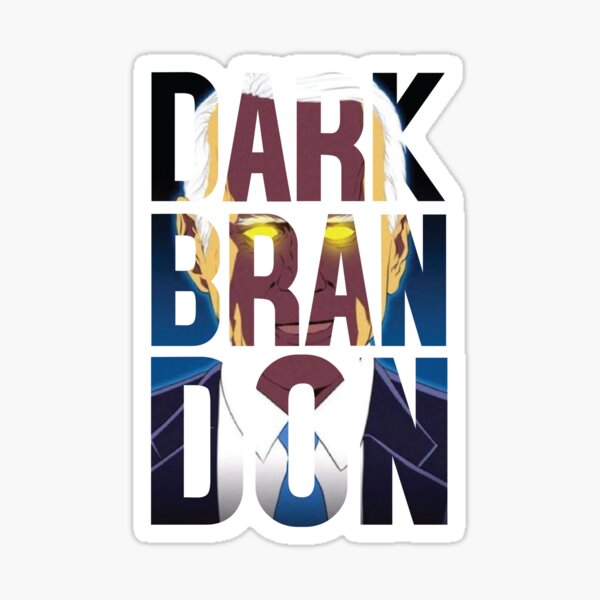"Dark Brandon" Sticker for Sale by OldDannyBrown | Redbubble