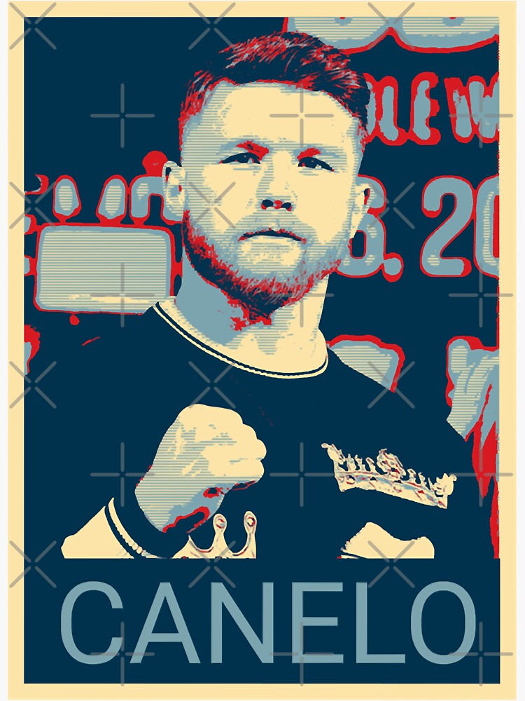 "Retro Vintage Mexican Canelo Boxer Alvarez Gifts For Everyone" Sticker ...