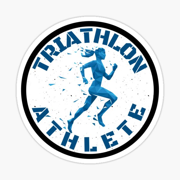 "Triathlon Athlete | Triathlon | TRI" Sticker for Sale by mattades ...