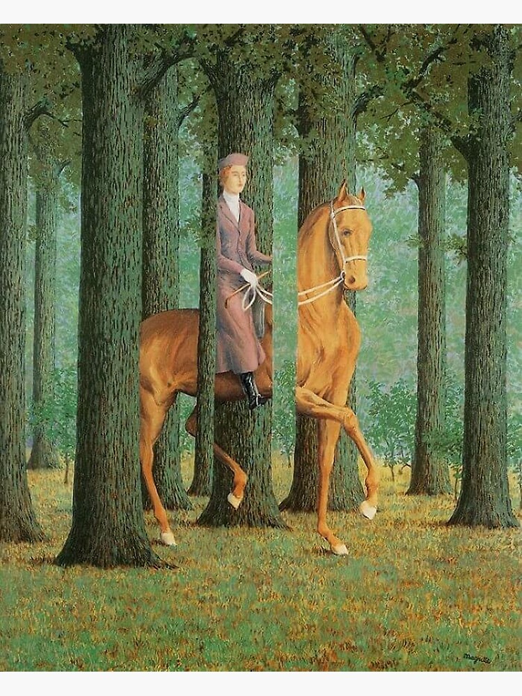 "The Blank Signature, 1965 by Rene Magritte" Poster for Sale by ...