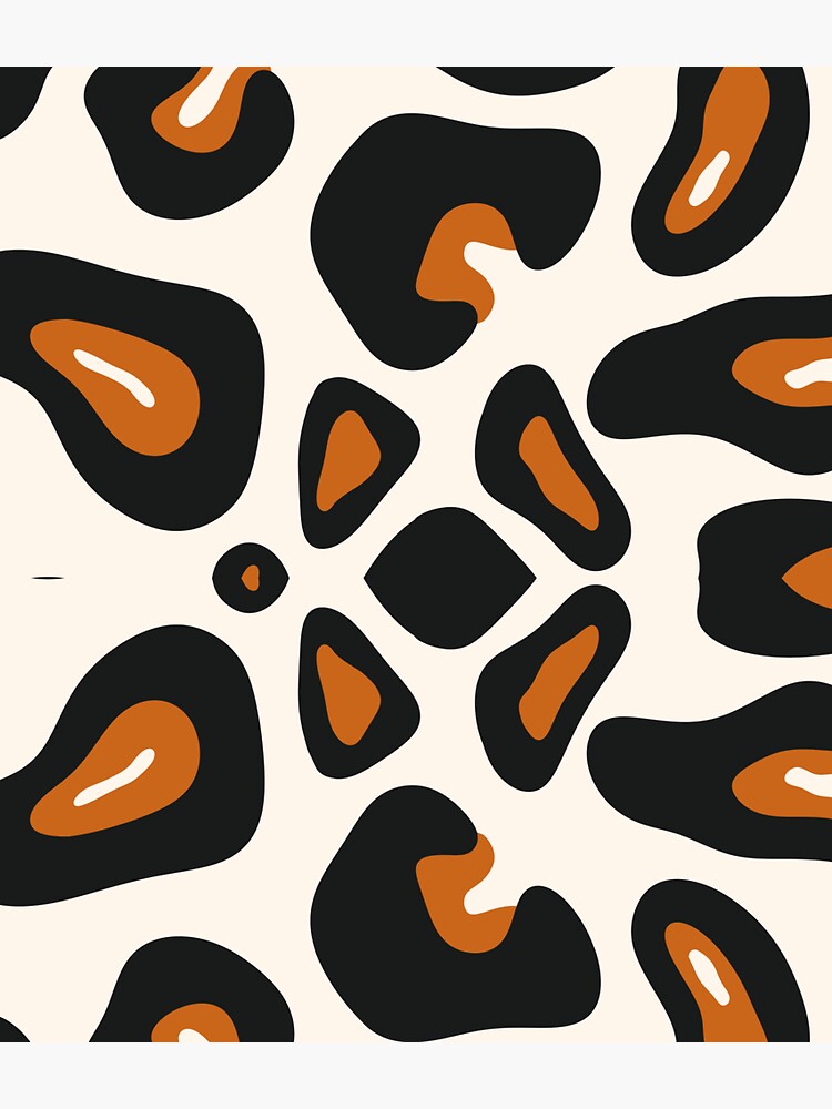 "Seamless Patterns. Animal Print Design." Sticker for Sale by Uranus-x ...