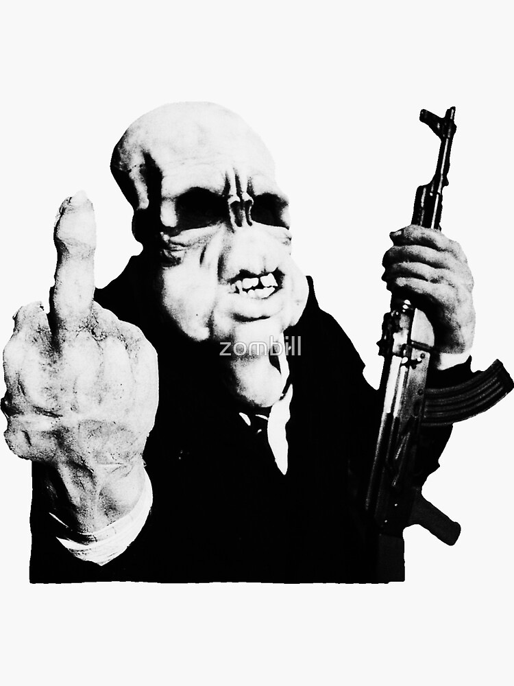 "Bad Taste Alien" Sticker for Sale by zombill | Redbubble