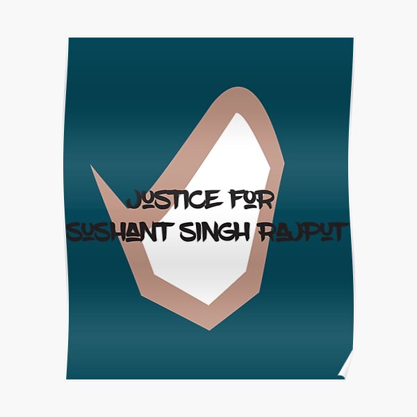 "Justuce for ssr" Poster for Sale by AgdnesArt | Redbubble