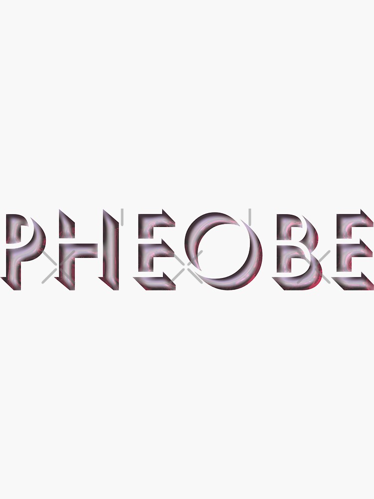 "Pheobe" Sticker by Melmel9 | Redbubble