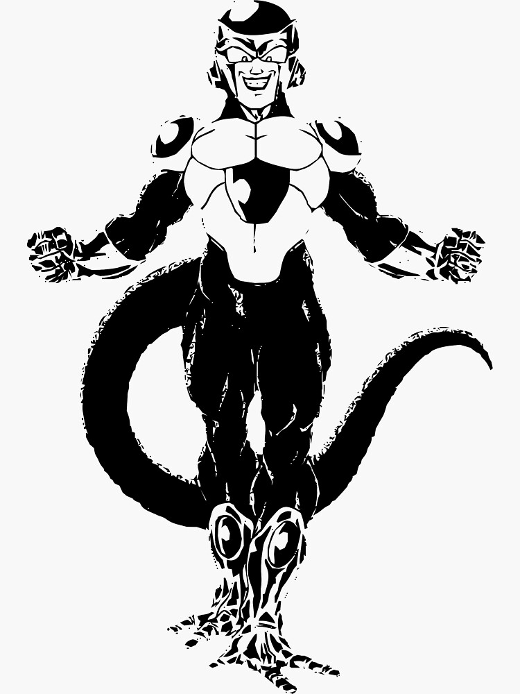 "Black Frieza" Sticker for Sale by ShouYou19 | Redbubble