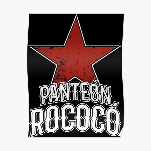 "Panteon Rococo Retro Red Star" Poster for Sale by UpNorthArts | Redbubble