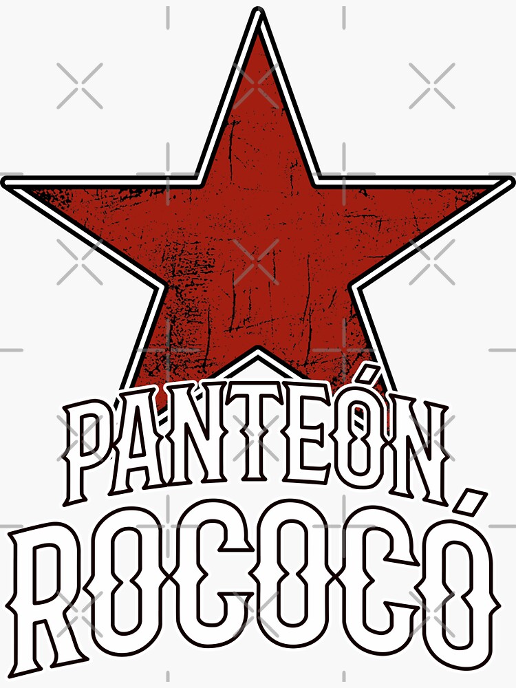 "Panteon Rococo Retro Red Star" Sticker for Sale by UpNorthArts | Redbubble