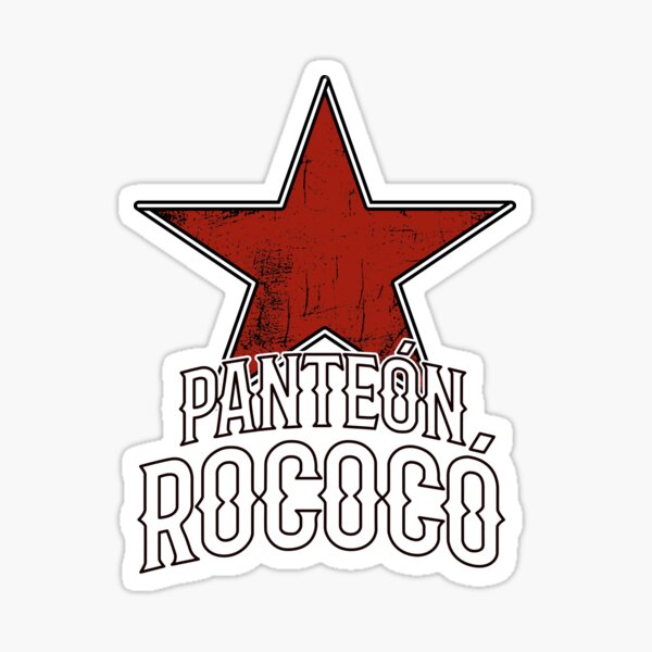 "Panteon Rococo Retro Red Star" Sticker for Sale by UpNorthArts | Redbubble