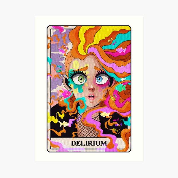 "Delirium of the Endless Tarot Card" Art Print for Sale by AstroJimbo ...