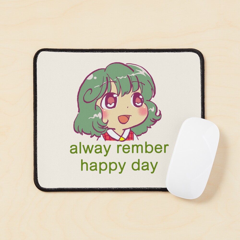 "I draw pls rember happy day yuuka kazami / touhou meme" Sticker for ...