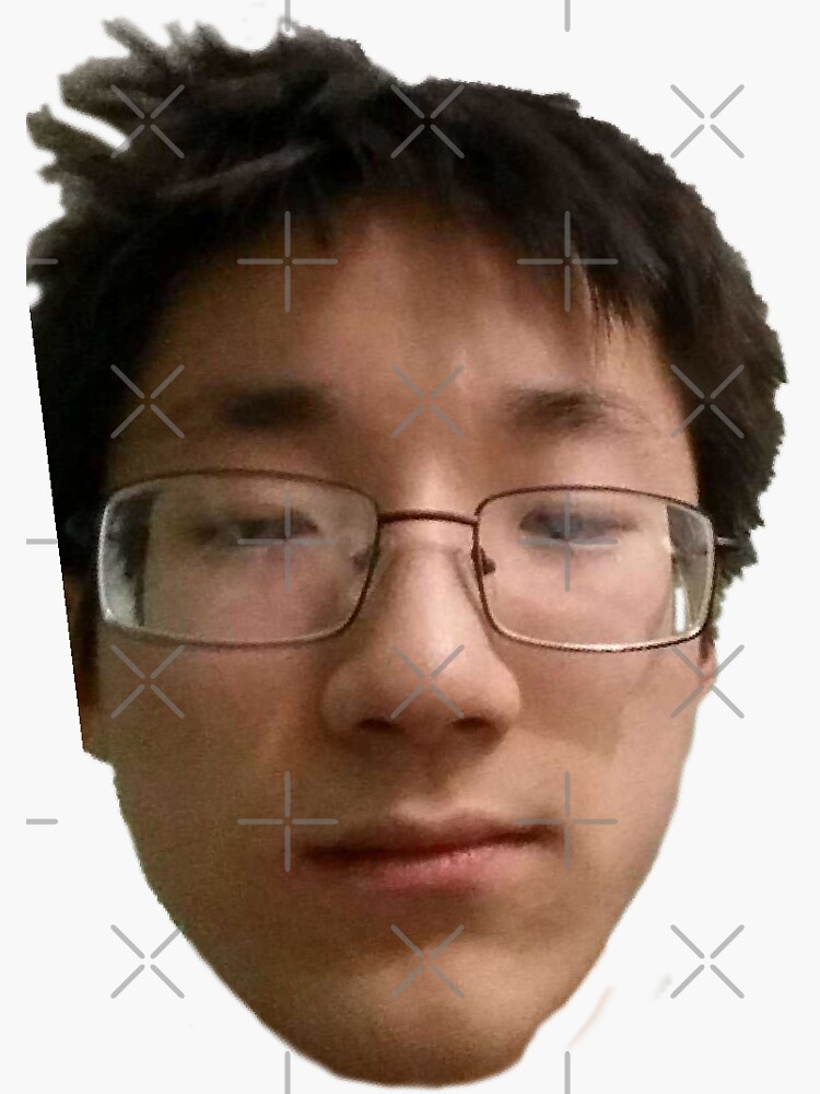 "Alex Ji (Bed head)" Sticker for Sale by JackMuraoka | Redbubble