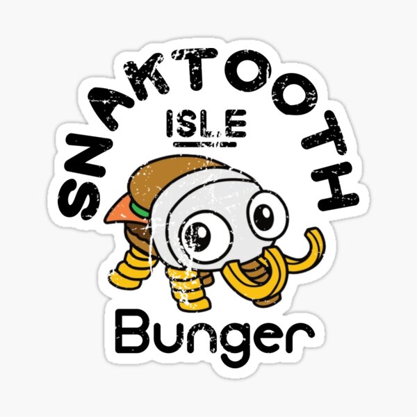 "Bunger Bugsnax Fan Art | Snaktooth Isle Bunger Art " Sticker for Sale ...