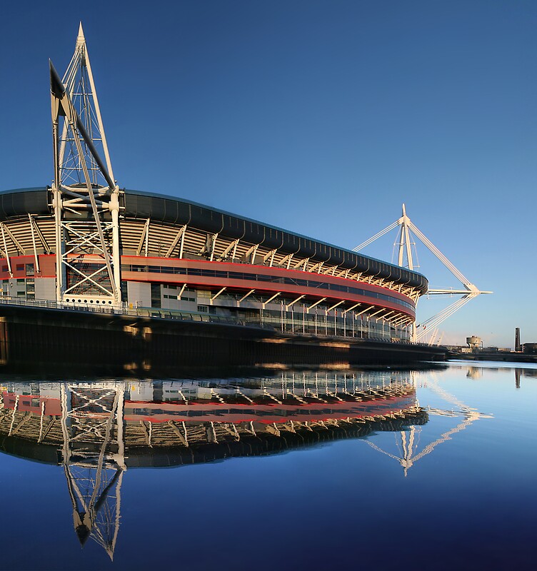 "Millennium Stadium, Cardiff, Wales" by Anthony Thomas | Redbubble