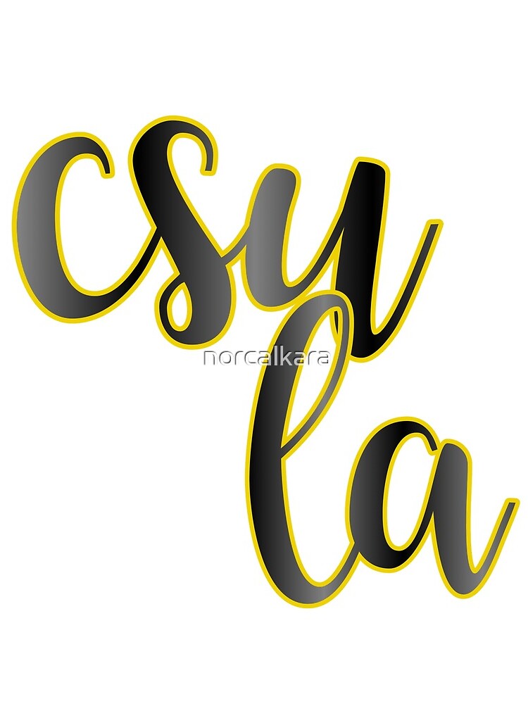 "csula logo" Drawstring Bag for Sale by norcalkara | Redbubble